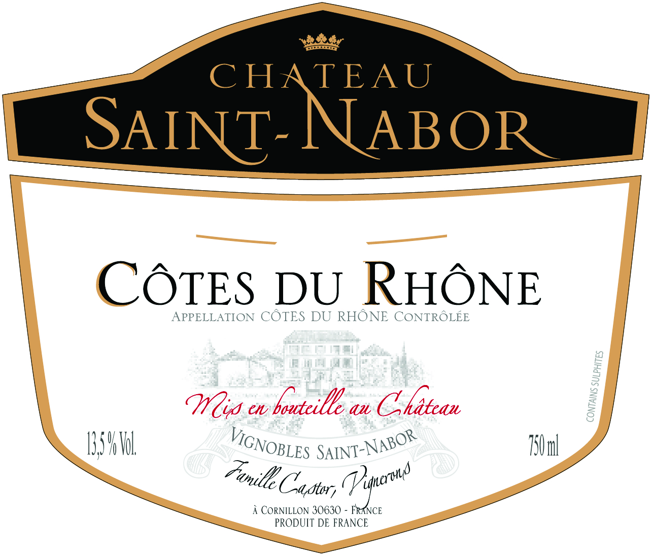 Marquee | Chateau Saint Nabor Côtes du Rhône Red